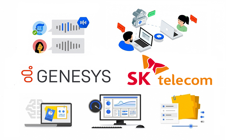 SKT, 제네시스의 인공지능 컨택센터 글로벌 1등 DNA로 뭉쳤다!