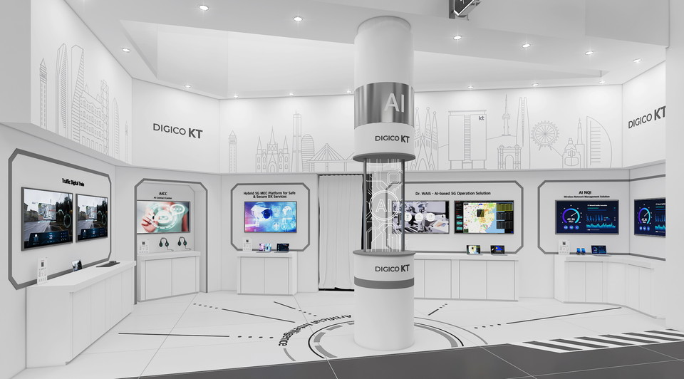 KT, 3년 만에 이동통신 박람회 'MWC 2022'에 인공지능과 AI로봇 들고 나간다