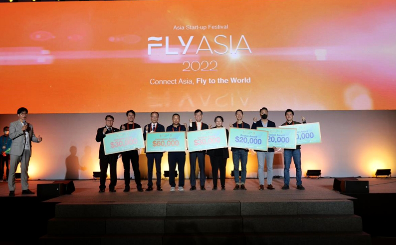 부산시, 아시아 창업엑스포 'FLY ASIA 2022' 성료...최종선정 6개 기업, 상금 2억4천만원 수여