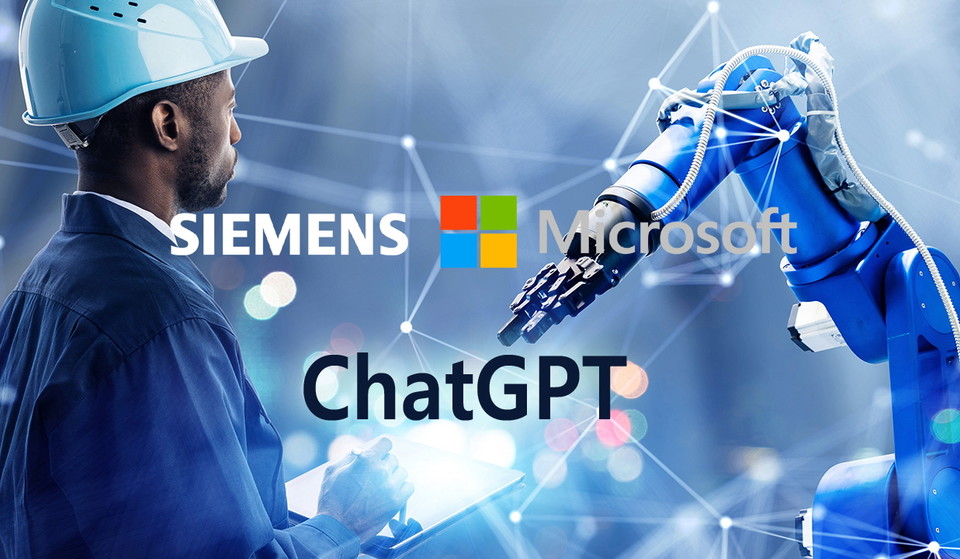 챗GPT 통해 PLC 코드 생성한다!...지멘스, MS와 협력해 생성 AI로 산업 생산성 향상
