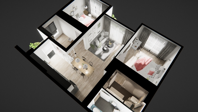 아티코디자인, 인공지능으로 내 취향 공간디자인을 생성하고, 3D시뮬레이션 통해 체험한다