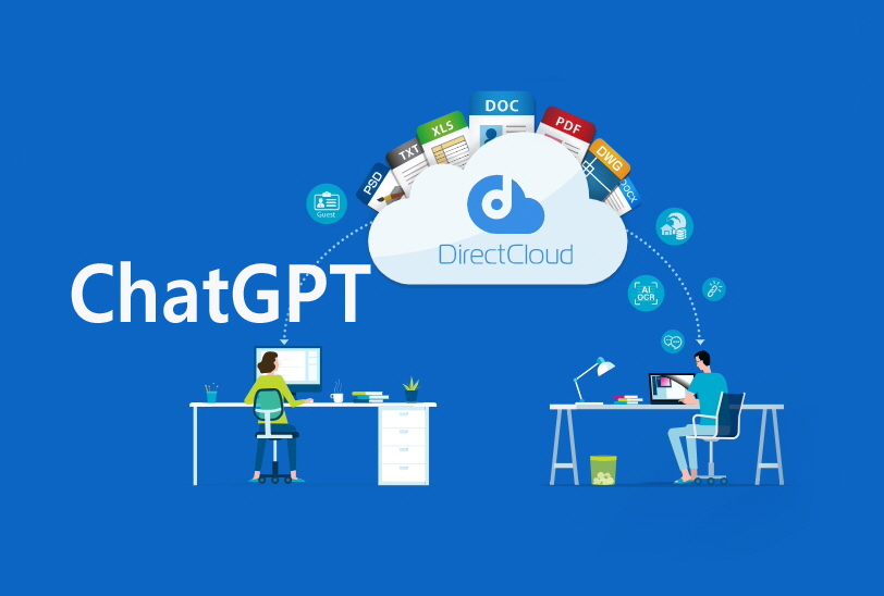 다이렉트클라우드 챗gpt와 연동한 파일 공유 서비스 ‘‘directcloud Ai 발표