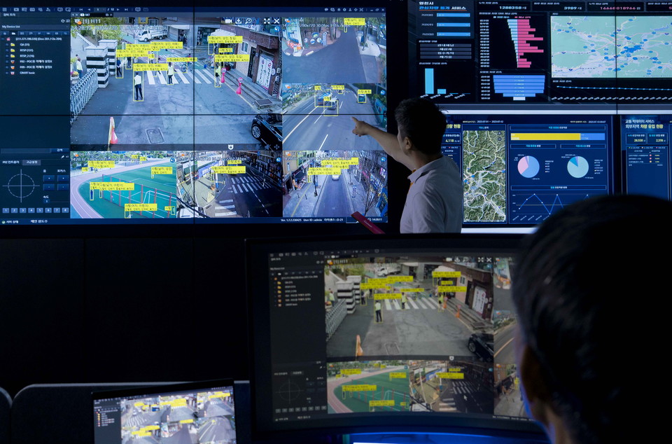 이노뎁 CCTV관제플랫폼에 SKT 비전 AI 더했다...AI기반 차세대 영상관제 솔루션 출시