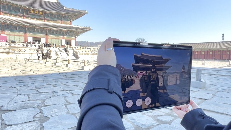 애니펜, AI · AR 적용한 문화재 XR 플랫폼...‘헤리버스 공존: 1887 경복궁 진하례’ 공개