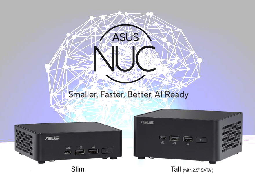에이수스, AI Ready 미니PC ‘NUC 14 Pro’ 국내 출시...3가지 AI 엔진으로 구동