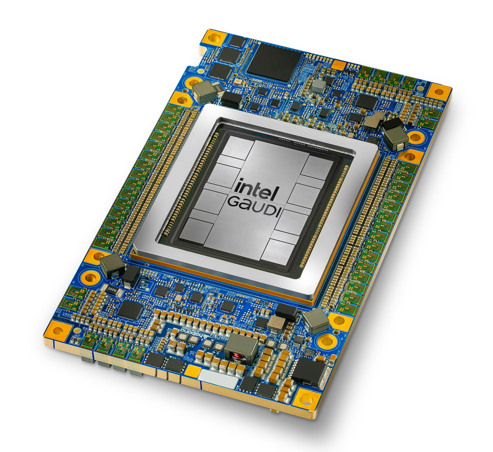 인텔, 엔비디아 'H100'보다 추론 성능 50% 더 뛰어난 '가우디 AI 가속기' 공개 ...네이버 등 글로벌 파트너와 AI 개방형 시스템 전략 제시