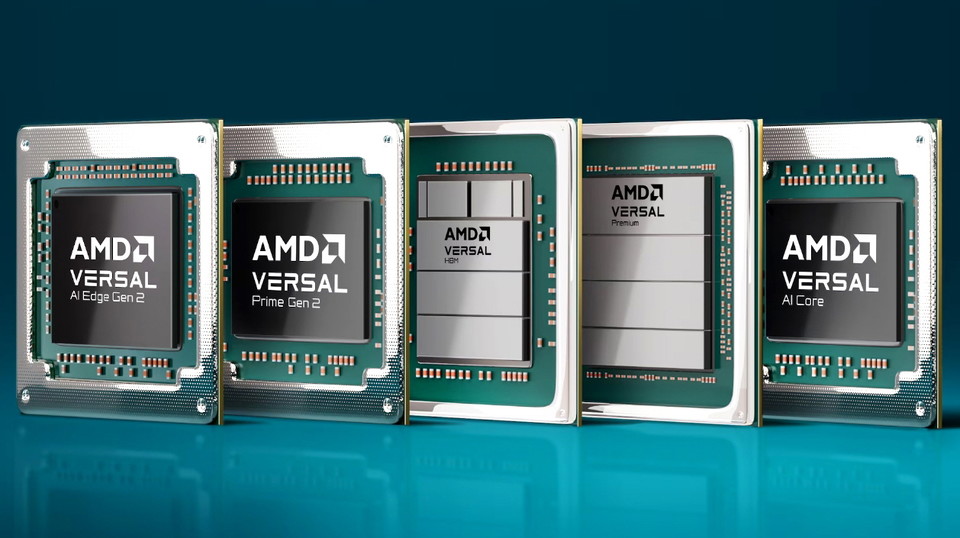 Amd Ai 기반 임베디드 시스템의 엔드투엔드 가속 지원새로운 2세대 버설 적응형 Soc 발표