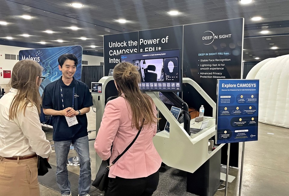 딥인사이트, 美서 인공지능 기반 차량 실내 모니터링 ‘카모시스’와 안면 인식 기술 ‘FRU’ 공개