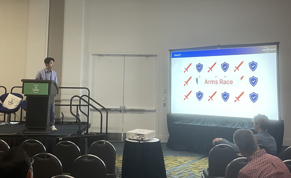 딥인사이트, 美서 인공지능 기반 차량 실내 모니터링 ‘카모시스’와 안면 인식 기술 ‘FRU’ 공개