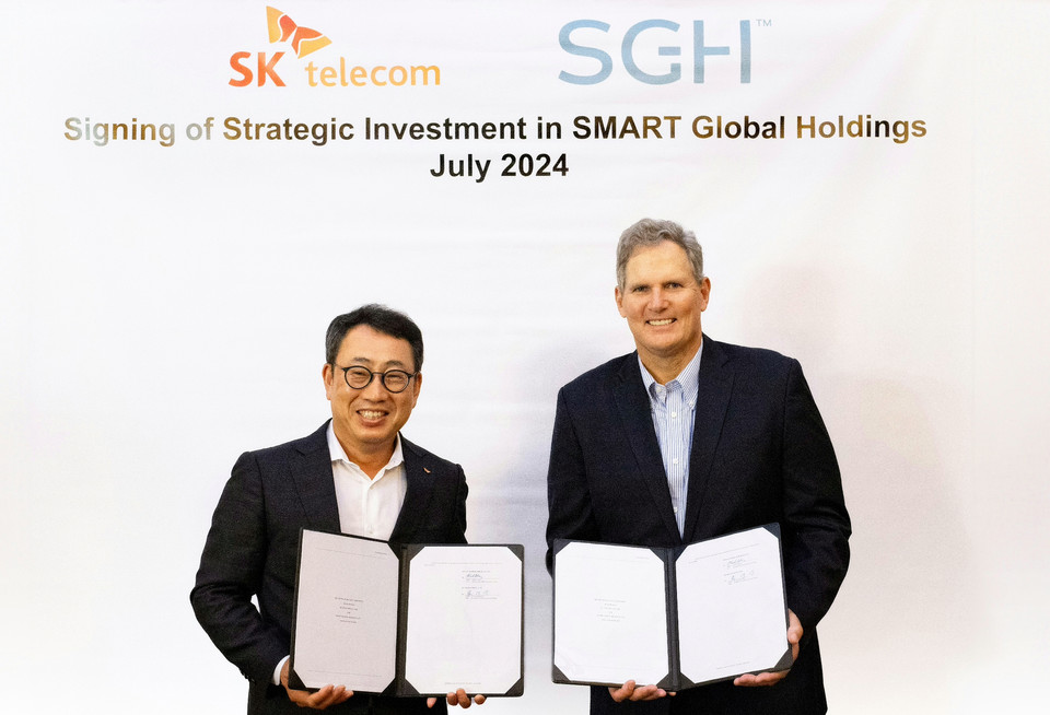 유영상 SKT CEO, "글로벌 수준 AI인프라 사업 리더십 확보할 것!”... 美 ‘스마트 글로벌 홀딩스'에 2800억 투자 단행