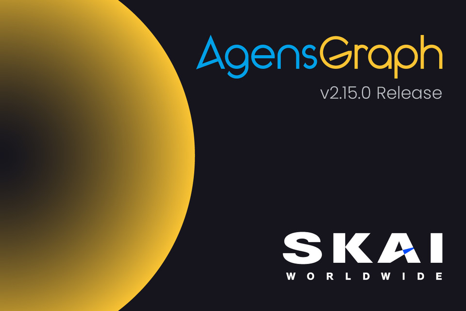 SKAI월드와이드,‘아젠스Graph v2.15.0’ 전격 출시…글로벌 DBMS 시장 패권 노린다