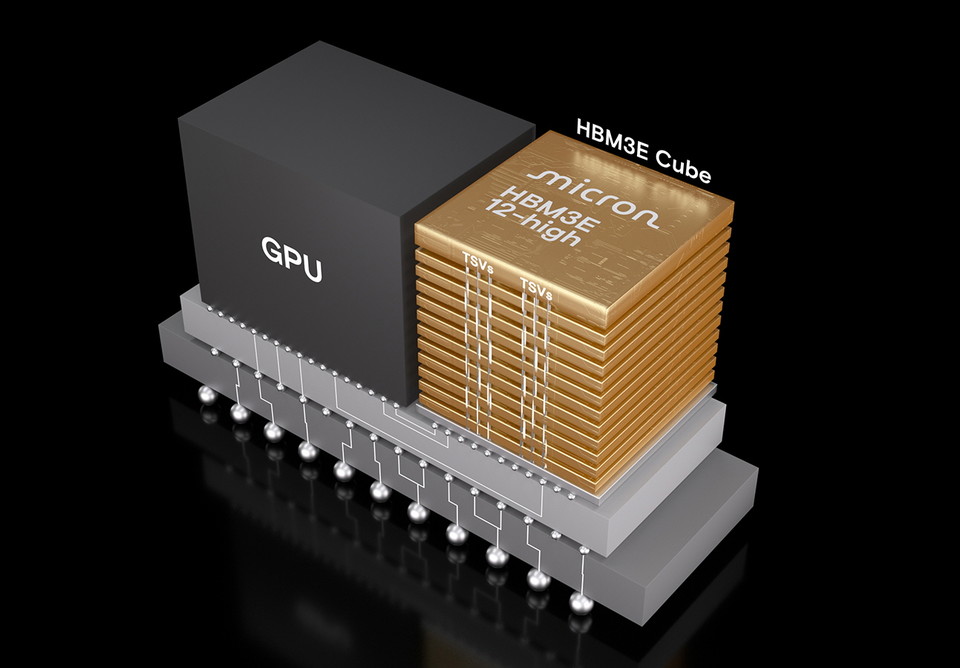 마이크론, AMD AI 플랫폼에 'HBM3E 36GB 12-하이' 메모리 공급..."HBM 산업 리더십에서 중요한 이정표"
