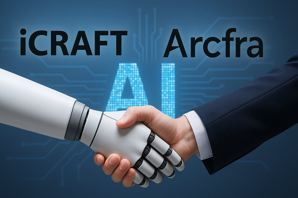 아이크래프트, Arcfra와 총판 계약 체결…국내 AI 전환 가속화 나서