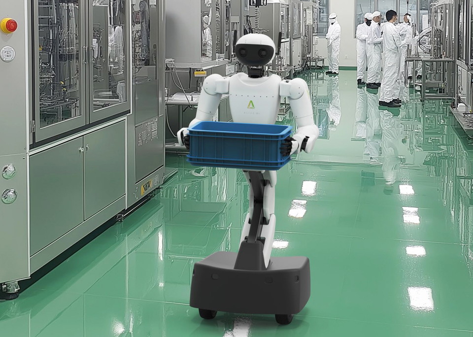 에이로봇, 어드밴텍 로보틱스 전용 시스템 ‘AFE-R360’ 적용한 휴머노이드 로봇 ‘엘리스 M1’ 공개