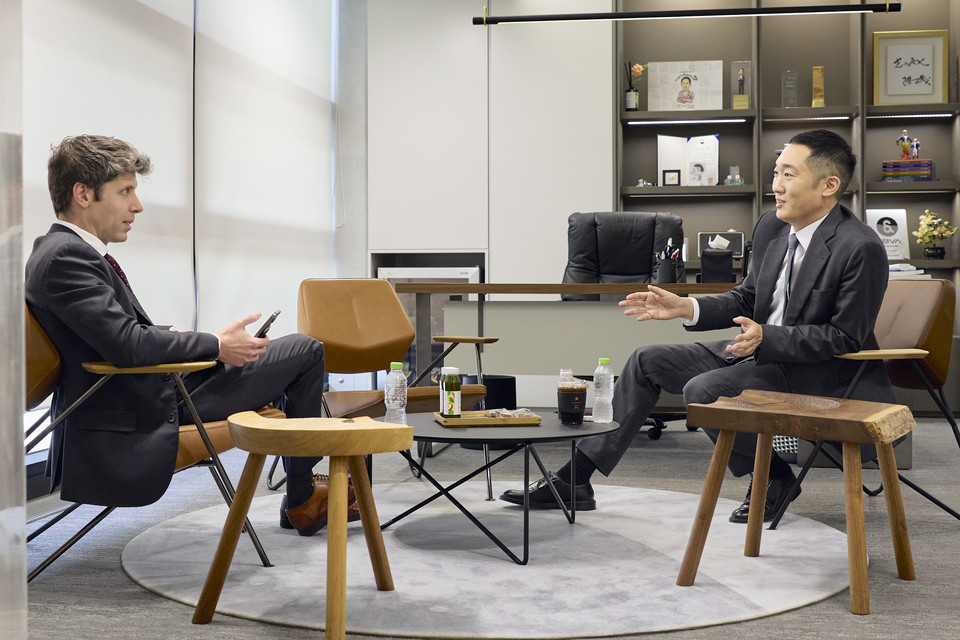 SBVA 이준표 대표, 오픈AI 샘 올트먼 CEO와 한국 AI 생태계 발전 방안 논의