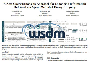 인핸스, 글로벌 데이터 마이닝 학회 ‘WSDM 2026’서 “AI 정보검색의 새 패러다임 제시”